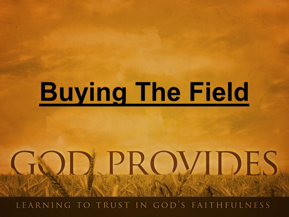 Jeremiah’s Land Grab – Starting Friday: Men's Fellowship Through ...